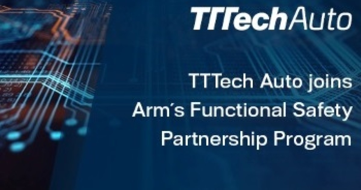 TTTech Auto joins Arm´s Functional Safety Partnership Program | TTTech Auto